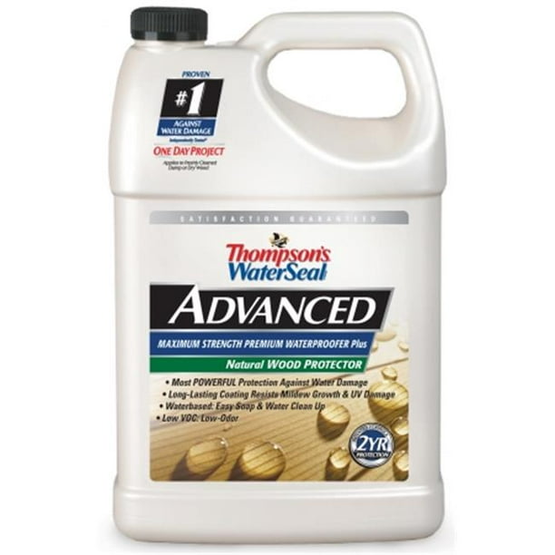 Thompson's WaterSeal Advanced Natural Water-Based Waterproofer Wood ...