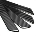 iPick Image, 4 Pcs Carbon Fiber Door Sill Protectors, Universal Fit ...