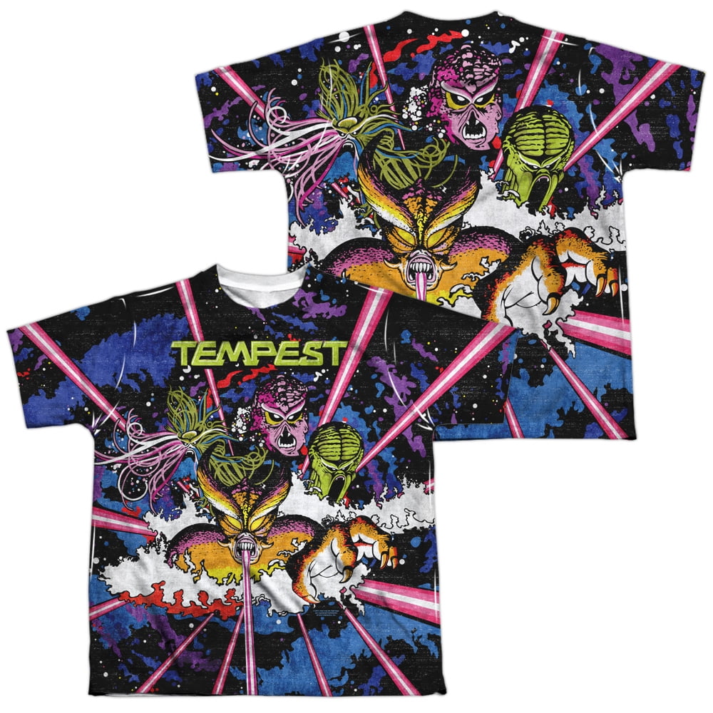 Atari - Key Art (Front/Back Print) - Youth Short Sleeve Shirt - Large ...