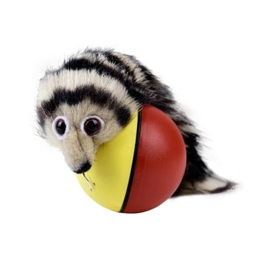 D.Y Fun Weasel Ball Toy for Pets and Children, Rolls and Darts, Battery ...