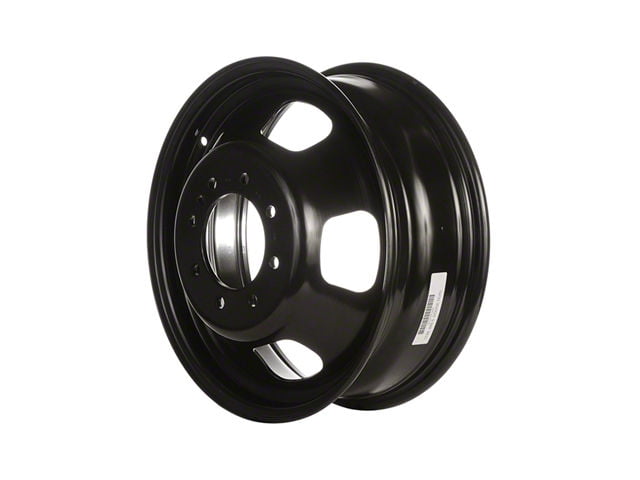Steel Wheel - Black - 17 x 6 Inch - 5 Slot - 8 Lug - 6.5 Bolt Pattern ...