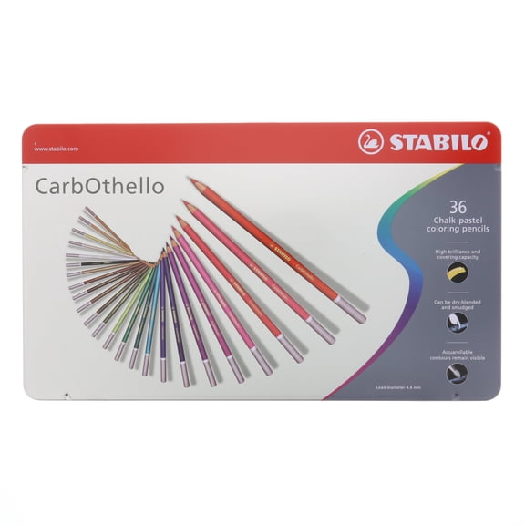 Free Shipping! STABILO CarbOthello Pastel Pencil Set, Set of 24 ...