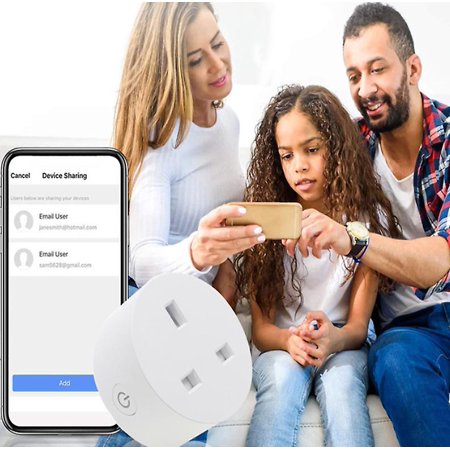Plug Energy Monitoring Smart Plugs Outlets Plug Socket Works with Home ...