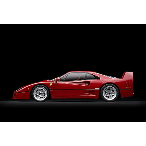 Iconic Arts Laminated 36x24 Poster: Ferrari F40 Red - Walmart.com