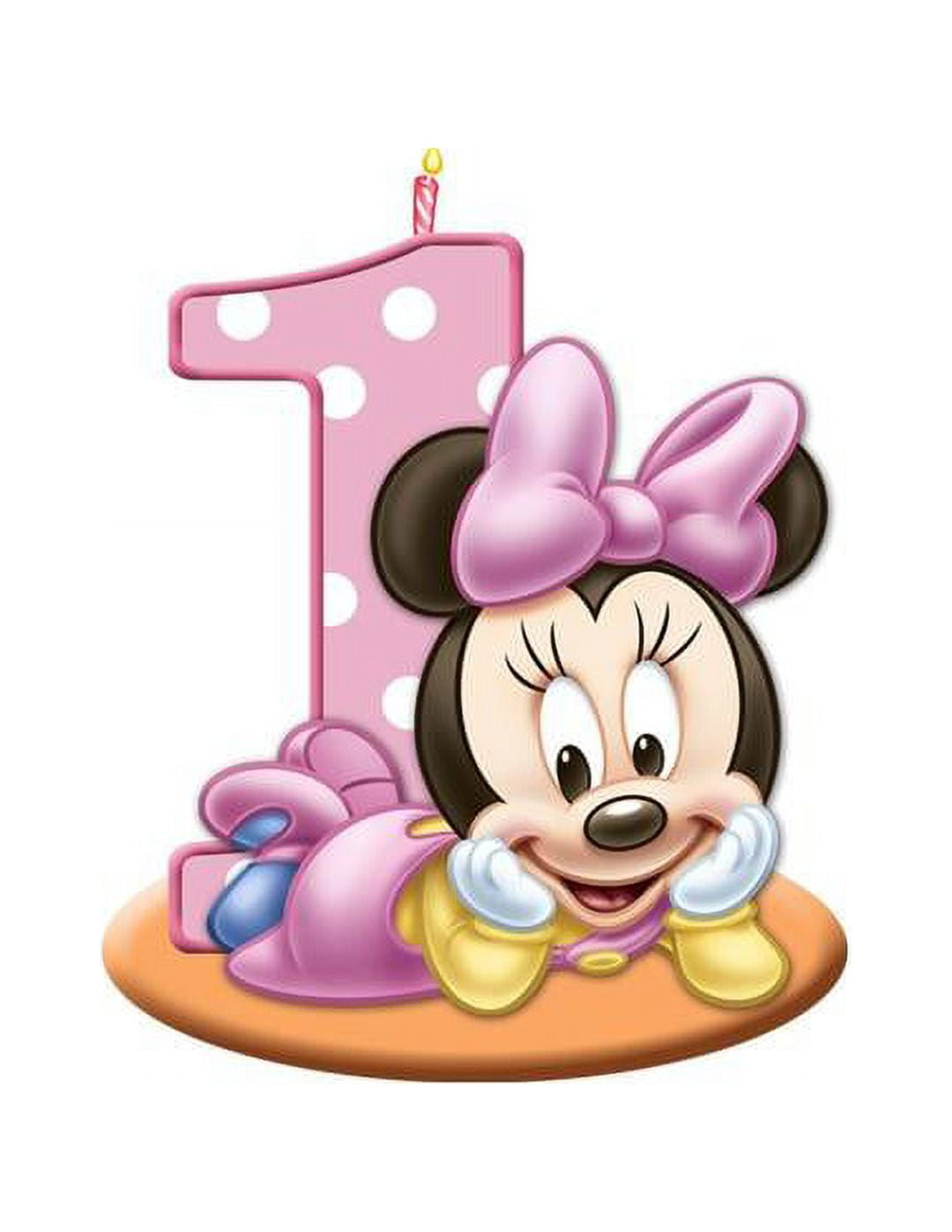 Minnie Mouse Numero 1 Minnie Mouse 1st Birthday Inflated Balloon