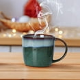Blaxill Ceramic Coffee Mug | Gradient Design | Ergonomic Handle | Insulated Beverage Cup for Hot ...