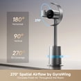 DREAME Bladeless Tower Fan, Smart Standing Fan with 270° Spatial ...