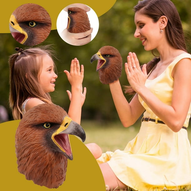 hoksml Fidget Toys Hand Puppets Realistic Soft Rubber Rexs Toys ...