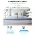 Sanmadrola Queen Bed Sheet Holder, Mattress Corner Stays, Fitted & Flat ...