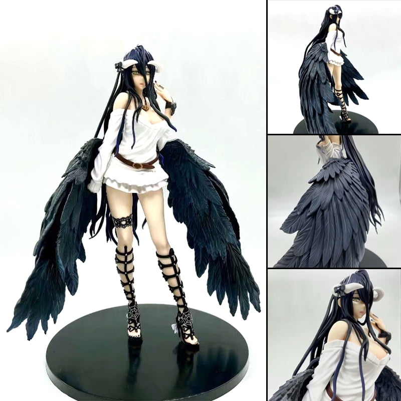 Buy Q Version Overlord Figures Toy Albedo Mode Anime Action PVC Toy ...