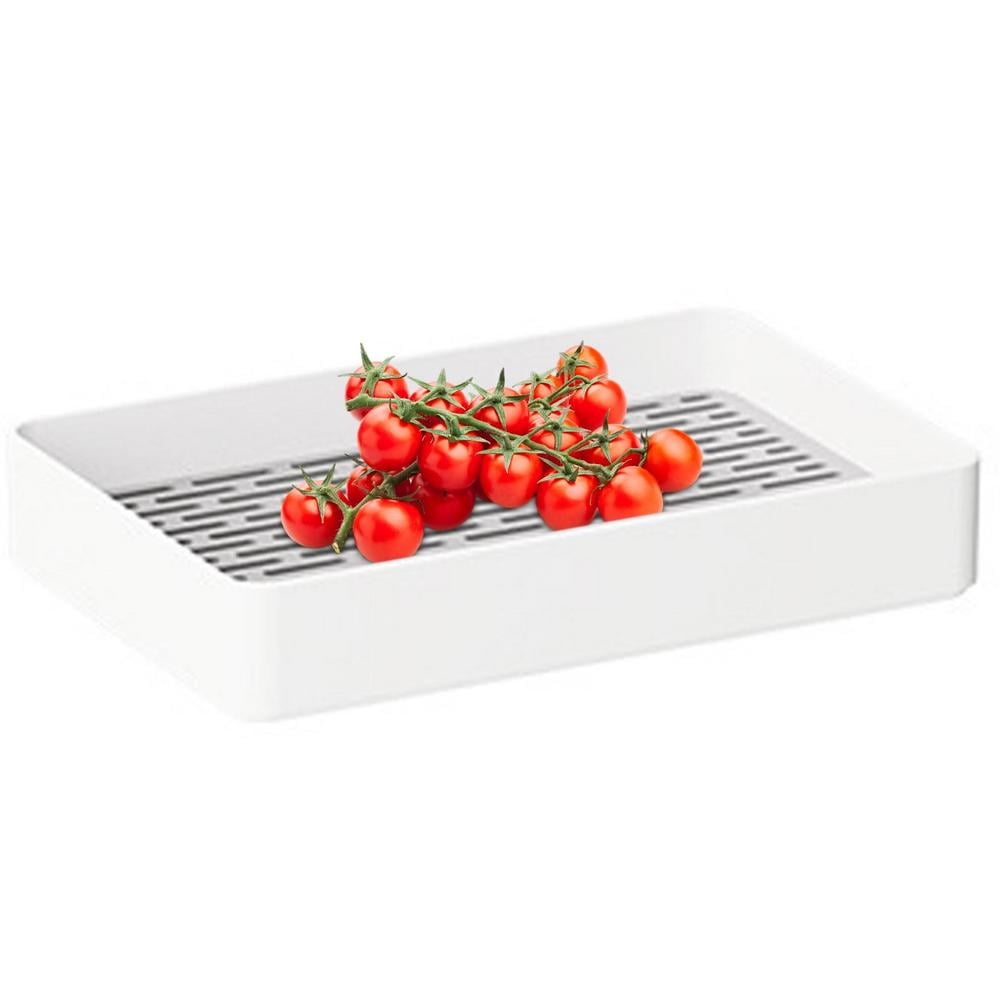 Kitchen Drain Tray | 2 Tier Detachable Dish Drainer | Kitchen Supply ...
