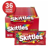 Skittles Tropical Fruity Candy, 2.17 Ounce, 36 Single Packs - Walmart.com