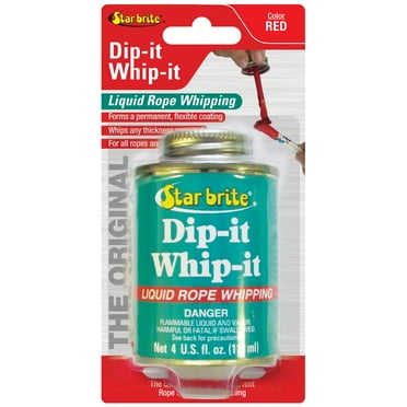 STAR BRITE Dip-It Whip-It Liquid Rope Whipping - Permanent & Flexible ...