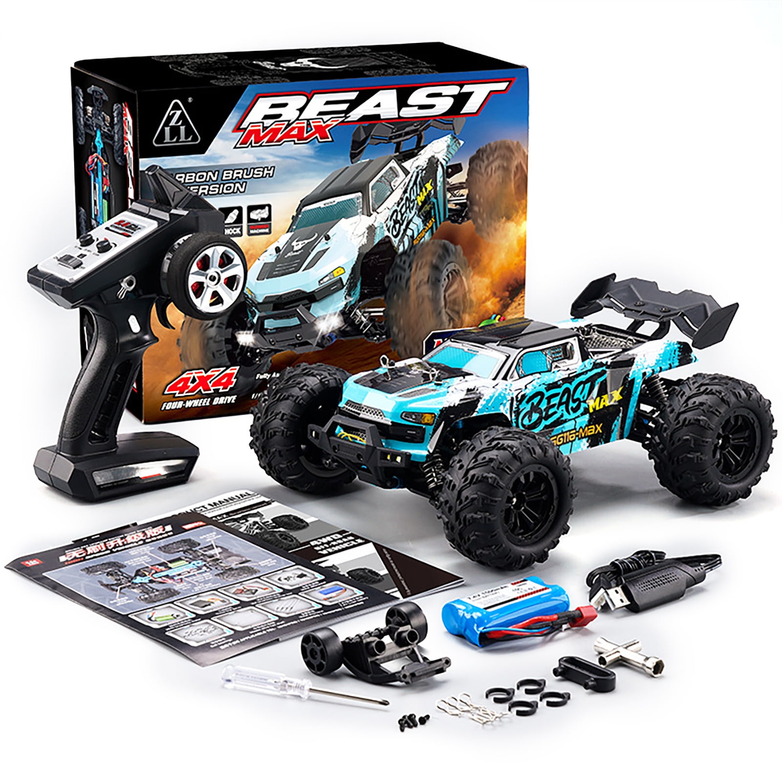 Click here for Alician Sg116 1:16 Scale Remote Control Car Brushl... prices