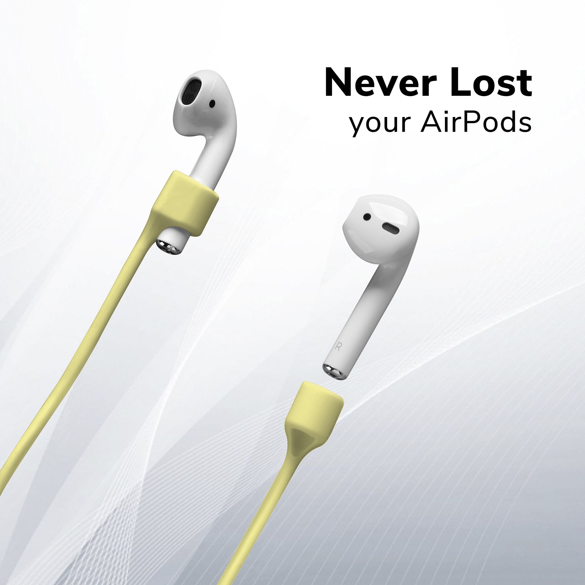 AirPods Magnetic Ear Strap, GMYLE Anti-Lost Silicone Cord AirPods Magnetic Ear Strap, GMYLE Anti-Lost Silicone Cord