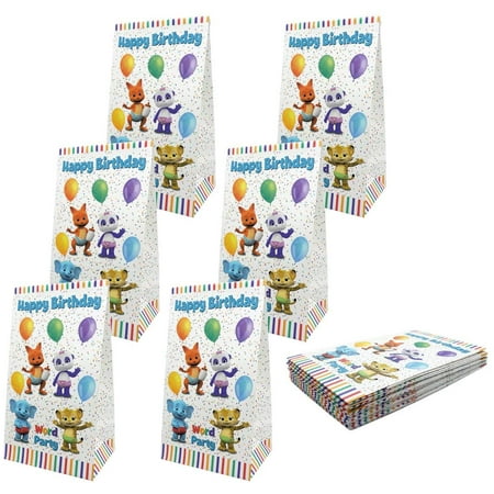 Word Party Goodi Gift Bags Mad of Pap r for Kids Edu tion and Gam Th m ...