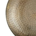 DecMode Bronze Metal Large Metallic Disk Plate Wall Decor (3 Count ...