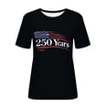 Outfmvch Independence Day Tops Graphic Tees for Women Usa Shirts for ...