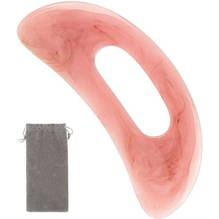 LINLINPAPA Handle Gua Sha Massage Tool, Resin Large Guasha Scraping ...