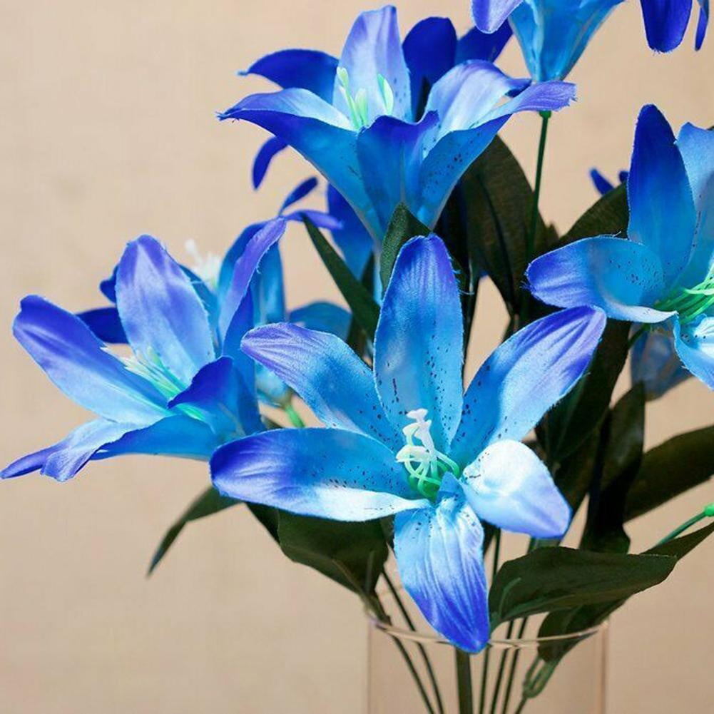 Blue Stargazer Lilies