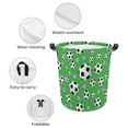 67L Football Soccer Ball Laundry Basket, Collapsible Waterproof Laundry ...