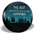 Gwomo The Best Memories Are Made Camping Spare Tire Cover Wheel