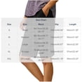 Atogsazn Womens Wide Leg Jogger Bermuda Shorts Casual Elastic Waist ...