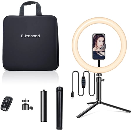 12 inch Ring Light, Desk Ring Light for Laptop & Computer \u2 3 Video ...