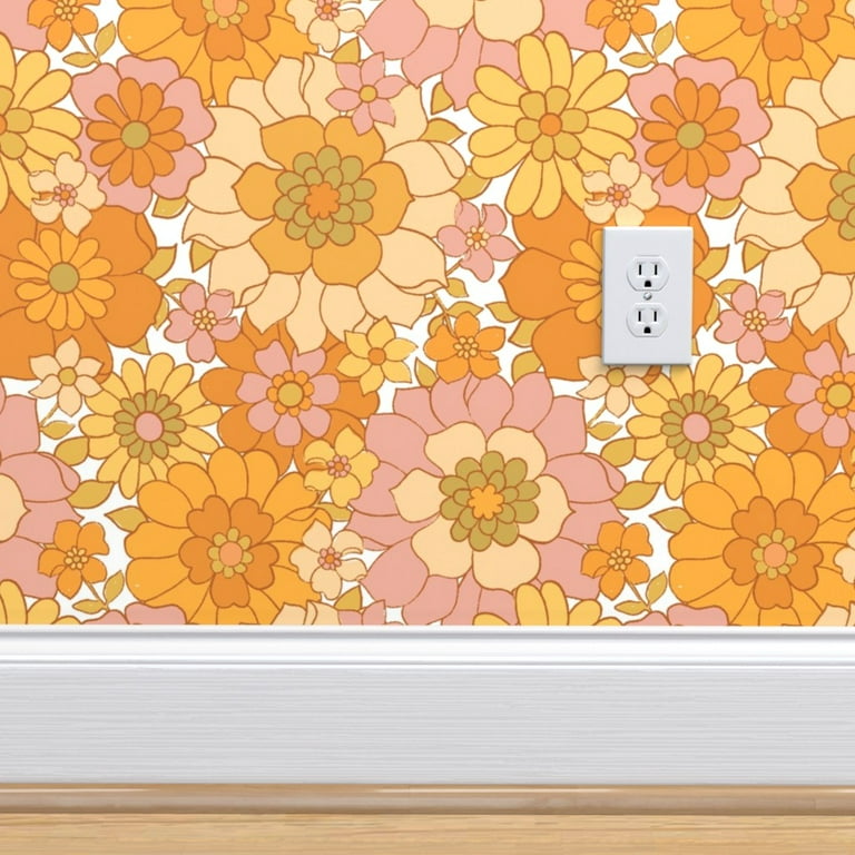 70s Flower Wallpaper