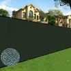 Boen Privacy Fence Netting Wheat/Beige 6' x 50', w/ Reinforced Grommets ...