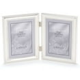 Lawrence Frames 510780D Silver Plated Double Bead 8x10 Hinged Double ...