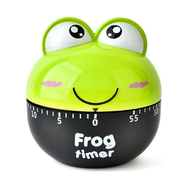 Green Mechanical Kitchen Timer, Froggy Cartoon Timers 360 Degree ...