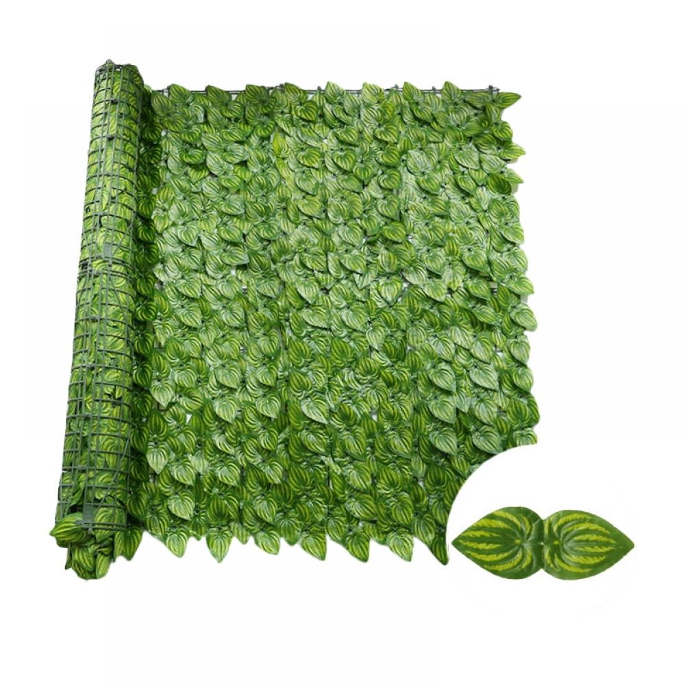 Artificial Fence Leaves Balcony Courtyard Garden Fence Screen ...