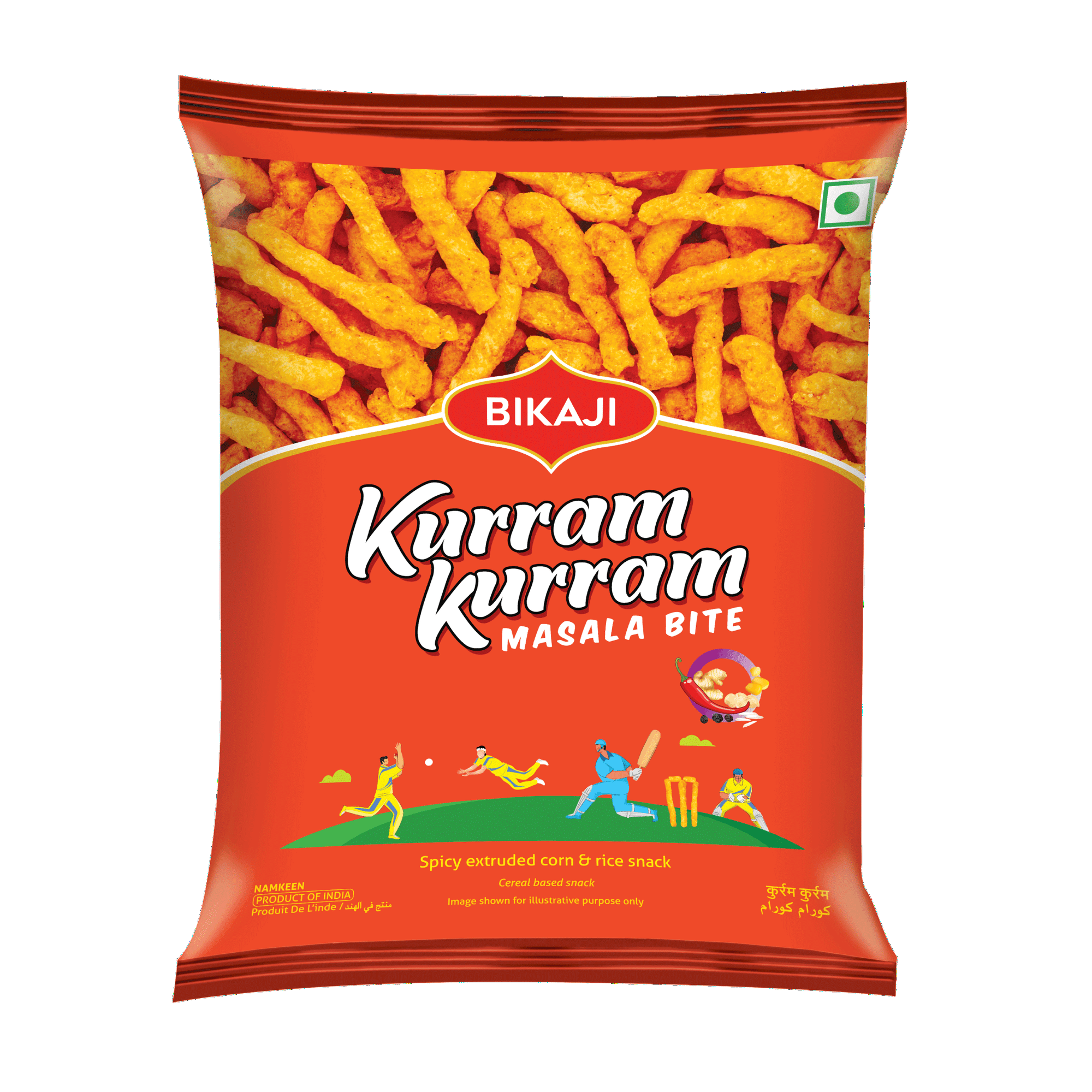 Click here for Bikaji Kurram Kurram (Masala Bite)  80g 80g prices
