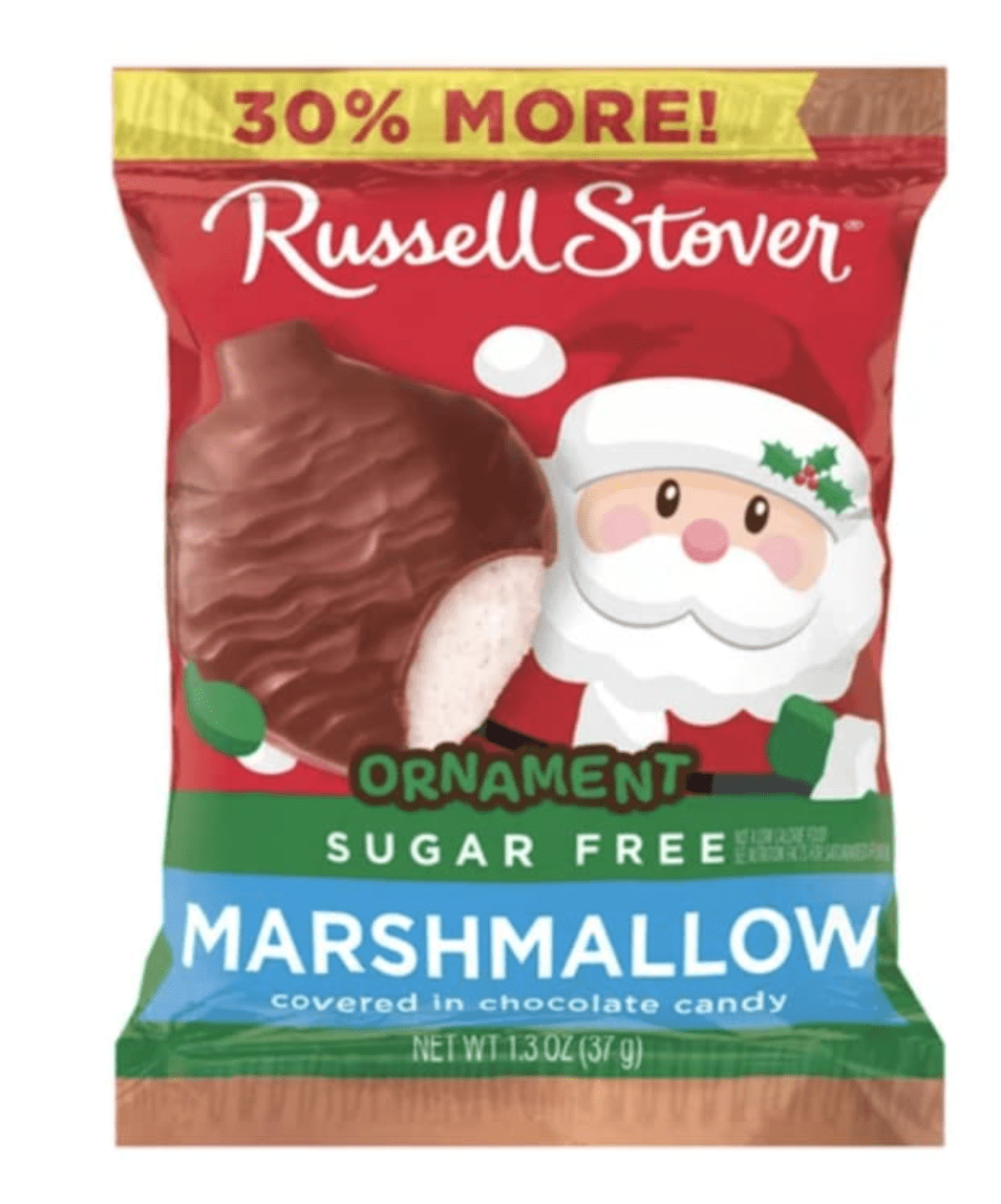 Russell Stover Sugar Free Milk Chocolate Marshmallows Candy 18 count ...