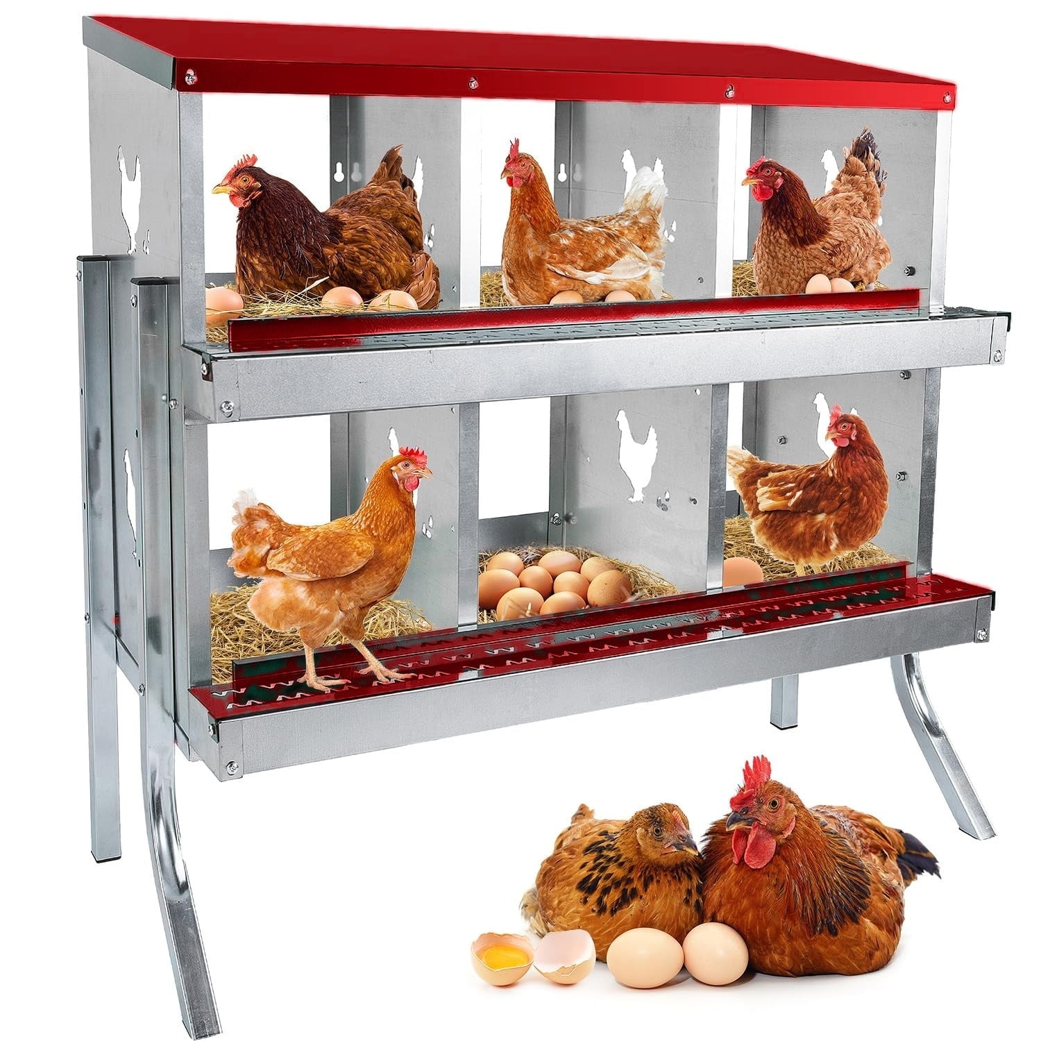 Click here for Garvee Chicken Nesting Box  For Laying Eggs  6 Gri... prices