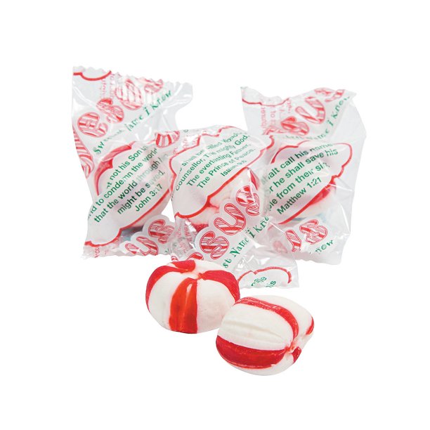 Scripture Candy™ Old-Fashioned Soft Mints, Edibles, Christmas, 55 ...