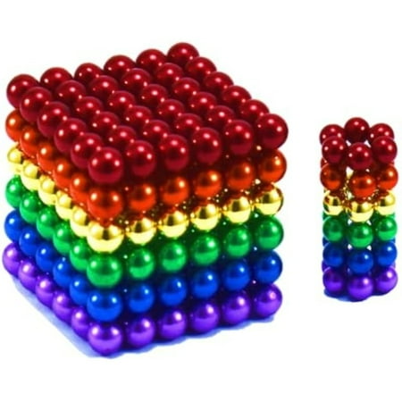 3-5Mm 216-512-1000Pcs Six-Eight-Color Buckyball Magnetism Balls with ...