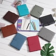 WASON A5 Binder PU Leather Journal Ring Portfolio Lined Notebook ...