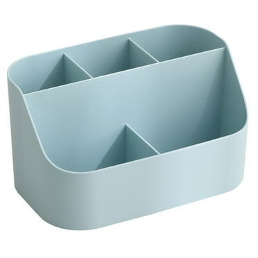 The Home Edit 4-Piece Office Desktop Edit Clear Plastic Storage System ...