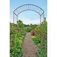 Gardener's Supply Company Jardin Rose Arch Steel Arbor, 8' Height ...