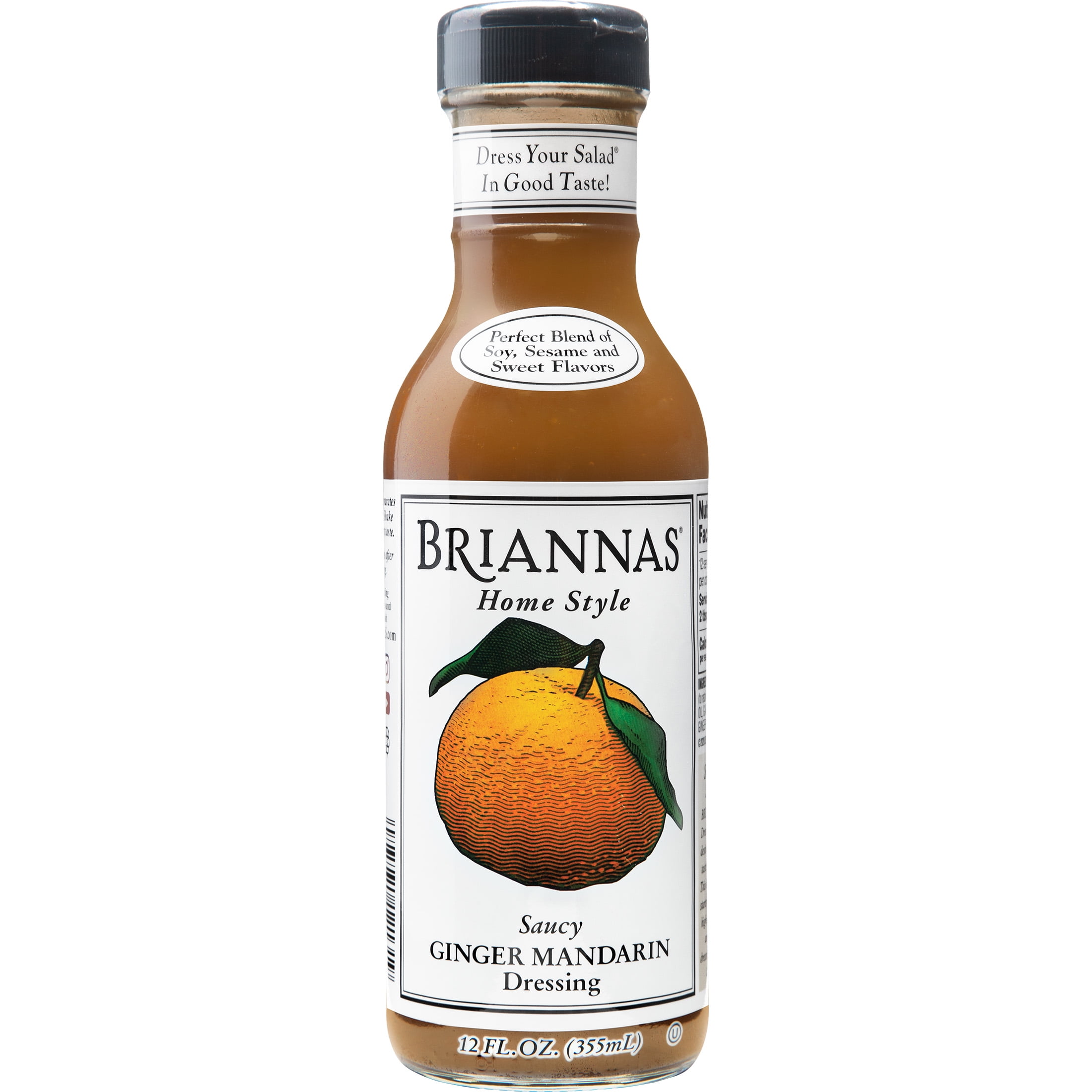 BRIANNAS Home Style Saucy Ginger Mandarin, 12 Fl Oz - Walmart.com