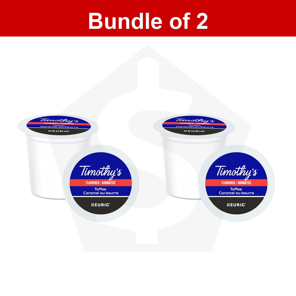 Click here for Bundle Of 2 - Timothys Toffee K-Cup Pods 24 Pack 1... prices
