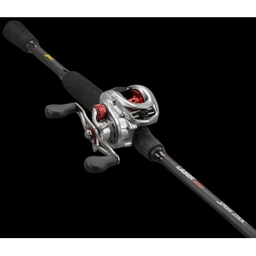 Lew's Mach Smash Baitcast Reel and Fishing Rod Combo, 6-Foot 10-Inch ...