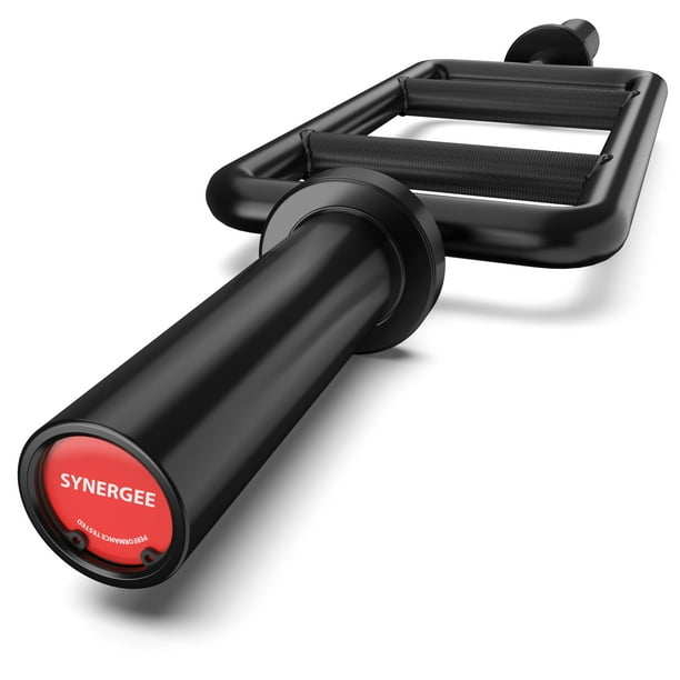 Synergee Black Tricep Bar 25 lbs for Maximum Gains & Comfort for ...