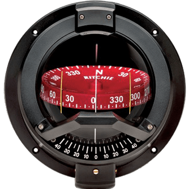 RITCHIE COMPASSES HB-741 Compass, Bracket Mount, 3.75" Combi, Blk ...