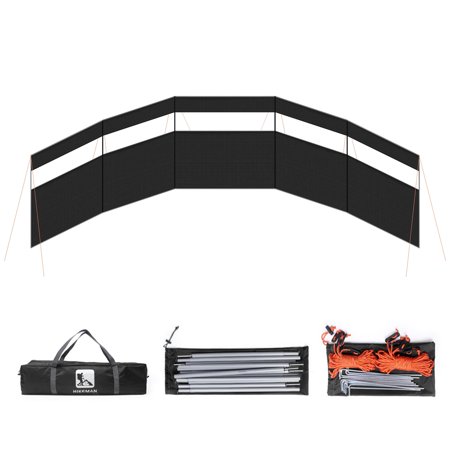 Folding Camping Windscreen Beach Windshield Shelter Outdoor Picnic ...