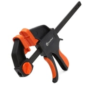 WEN Quick-Adjust 12-Inch Steel Bar Clamps with 2.5-Inch Throat and ...