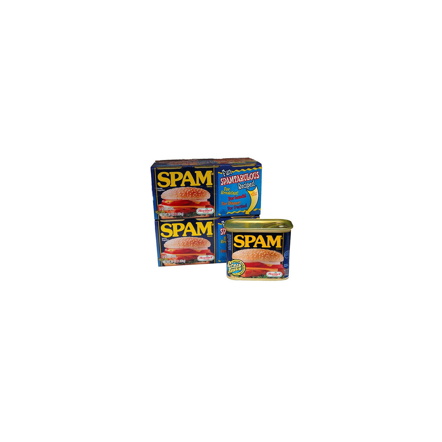 Spam® Classic Canned Meat 3-12 oz. Cans - Walmart.com