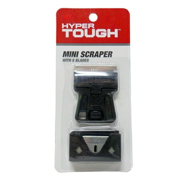 Hyper Tough 3-in-1 Caulk Tool with Stainless Steel Scraper End and ...